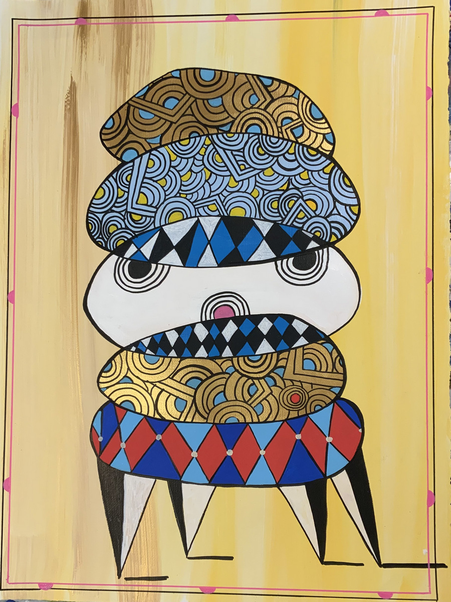Sam Gimbel Art – 21st Century Modern Pop Graffiti – Works on paper with ...