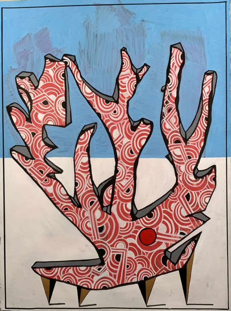 Sam Gimbel Art – 21st Century Modern Pop Graffiti – Works on paper with ...